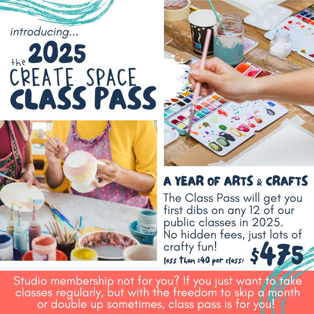 2025 Class Pass | The Create Space DeLand, LCC